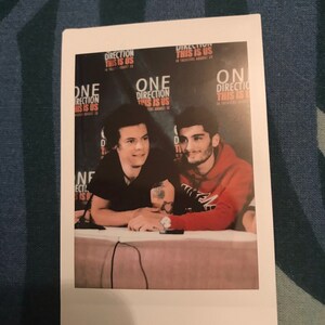 One Direction Custom Polaroids // Real Instax Mini Polaroids | Etsy