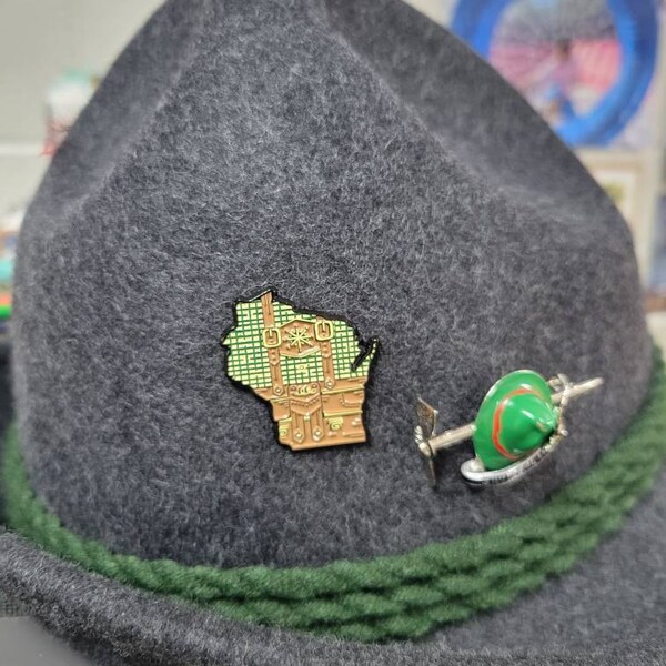 No Polka No Party Enamel German Hat Pin - Etsy