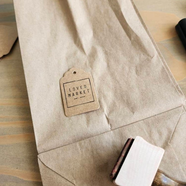 Row House Stamp Hand Drawn House Stamp Housewarming Gift Rubber Stamp ...