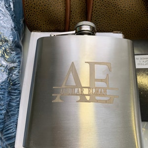 Engraved Flask Personalized Stainless Steel Flask for - Etsy