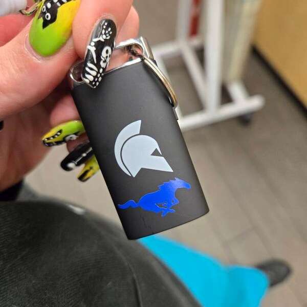 Many Colors & Sizes Tri 3 Color Retro Racing Stripes Rainbow Vinyl Die ...