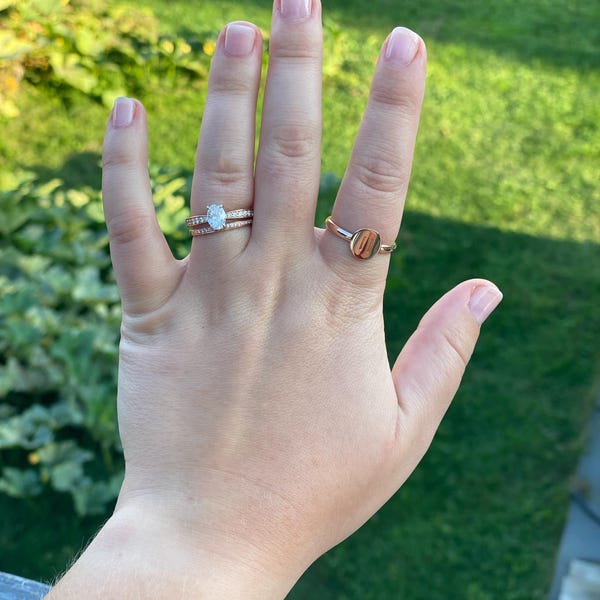 Clarinet Ring, Silver, Gold, Rose Gold, Brass Finishes, Clarinet Gifts ...