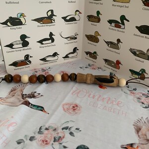Duck Call Pacifier Clip - Etsy