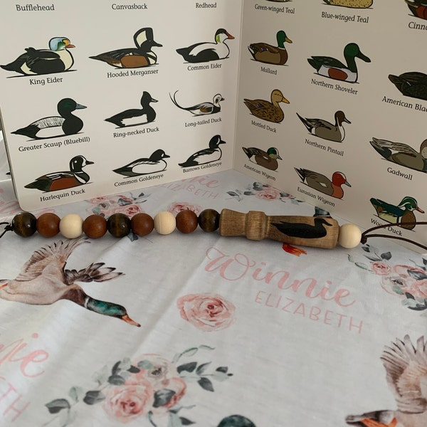 Duck Call Pacifier Clip - Etsy