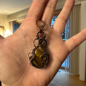 Elite Shungite 'tyet' Wire Wrap Pendant Shungite Necklace Jewelry - Etsy