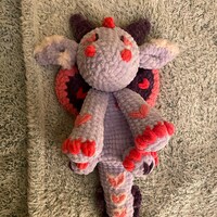 Cato the Dragon Snuggler/lovey Amigurumi Crochet Pattern - Etsy Canada