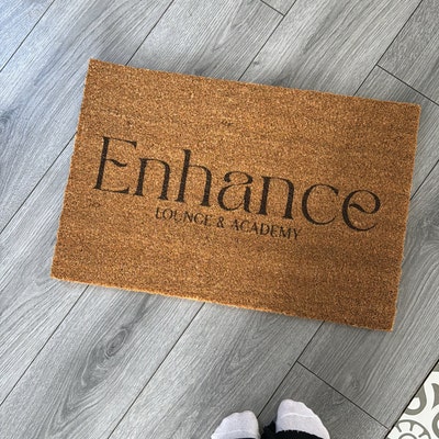 Custom Doormat Your Custom Design Personalized Doormat Business Logo ...