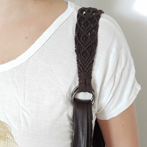 Macrame off White Camera Strap Woven Natural Cotton Rope - Etsy