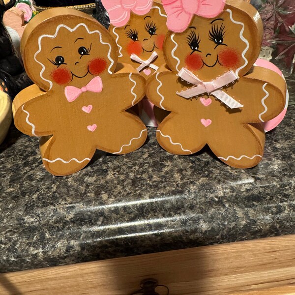 Gingerbread Santa, Gingerbread, Santa, Shelf Sitter, Christmas Decor ...