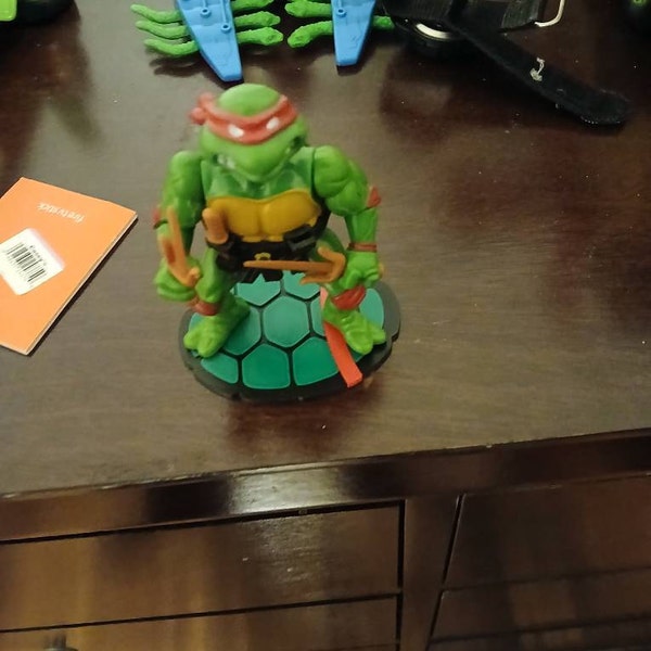 TMNT Vintage Teenage Mutant Ninja Turtles Action Figure Stand - Etsy