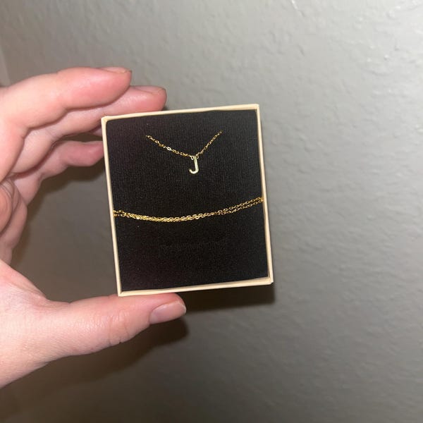 Block Name Necklace, Name Necklace With Curb Chain, Personalized Name ...