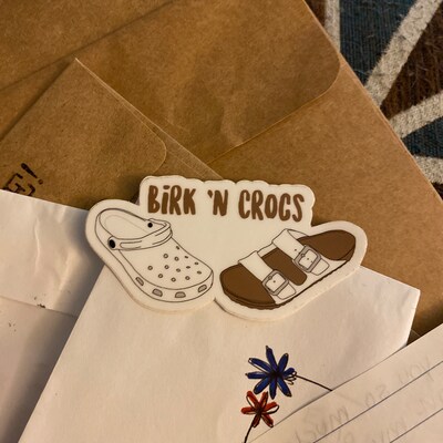 Beware of Crocs Sticker - Etsy