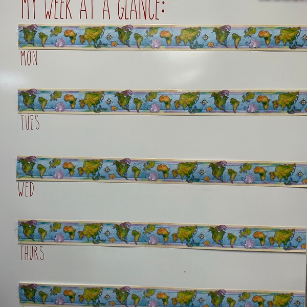 Rae Dunn Inspired Classroom Days of the Week Vinyl Decals Classroom ...