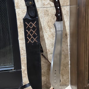 15 Inch Knife Hand-forged Knife Handmade Carbon Steel - Etsy