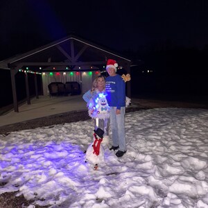 Custom 3-D Furry Fuzzy the Abominable Snowman Tacky Ugly Christmas ...
