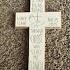 Hand Carved Scripture Cross, Isaiah 61 10 Verse, Salvation Bible Verse ...
