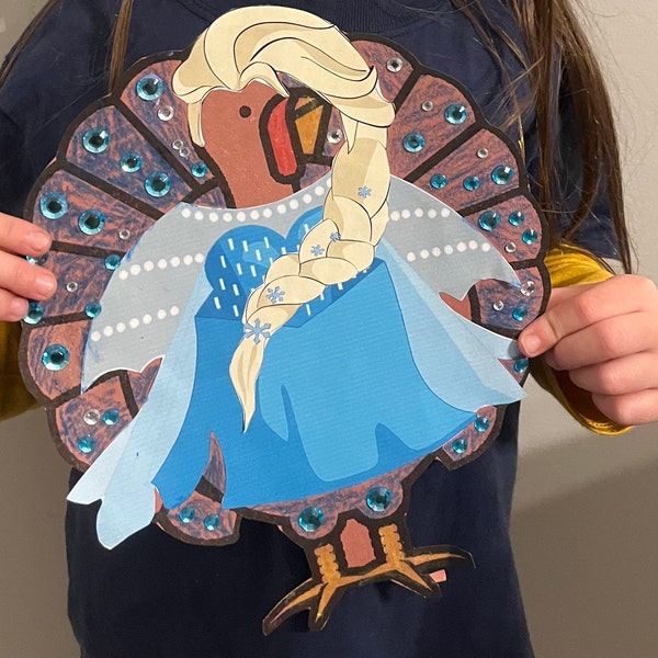 Disguise a Turkey-queen Disguise-resizable! - Etsy