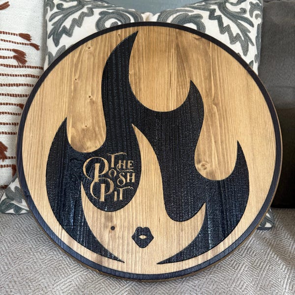 Custom Woodburning Signs | Any Design/logo | Handmade | Any Design or ...