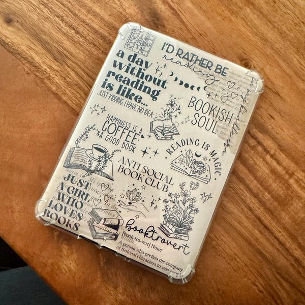 Kindle Insert Kindle Srickers Brown Paper E-reader Holographic Insert ...