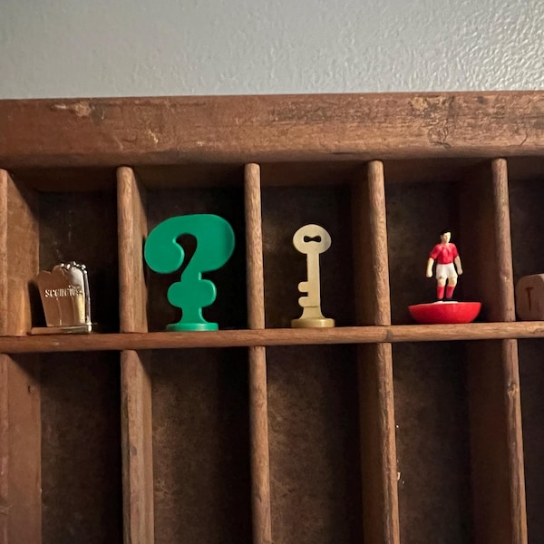 Monopoly Tokens / 16 Metal Monopoly Game Tokens Great for Mixed Media ...