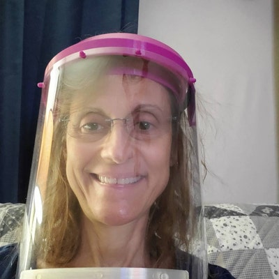 Extended Face Shield for Eye Loupes Anti Glare Shield PPE Light Weight ...