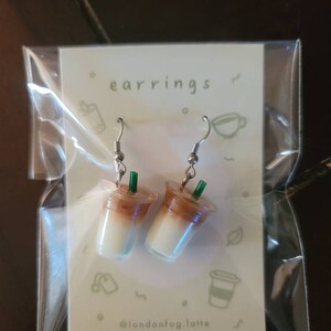 Boba Keychains Dalgona/sea Salt Series, Bubble Tea Keychain, Boba Tea ...