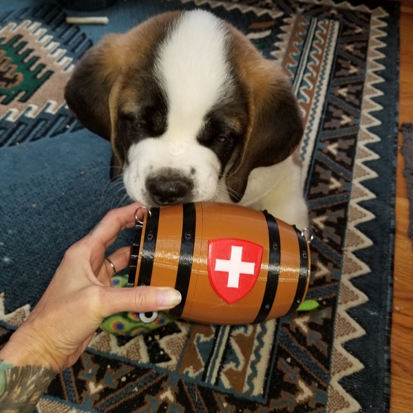 St. Bernard Barrel - Etsy