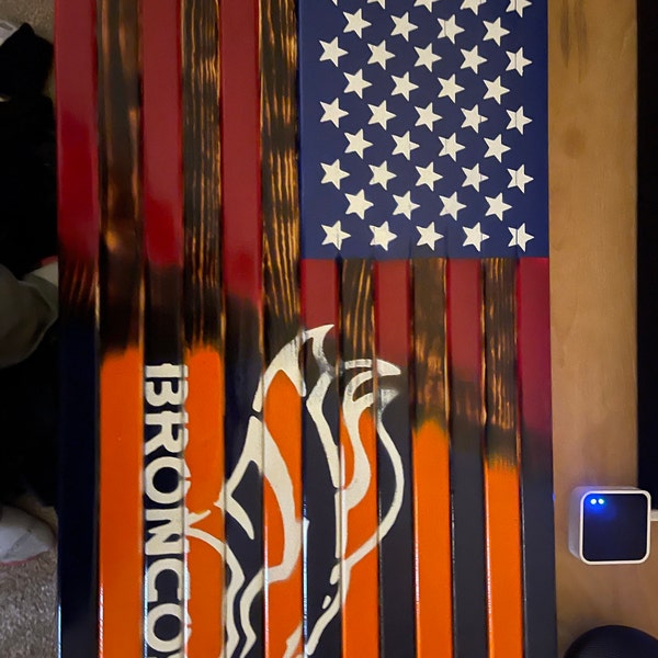 Denver Broncos Flag - Etsy