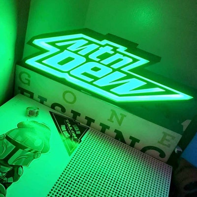 Mountain Dew Neon RGB LED Sign - Etsy