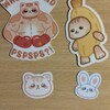 MOO DENG STICKER Pack Cute Hippo Kawaii Sticker Set Meme Laptop Sticker ...