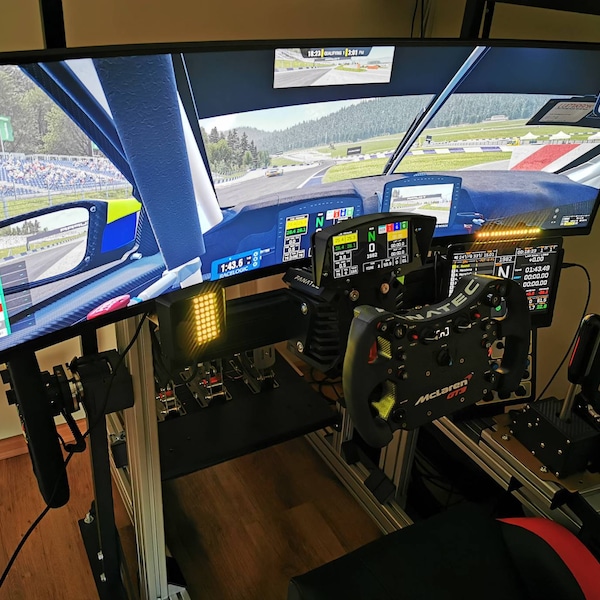 Red Version F1 Open Wheel Mod for Thrustmaster 599xx/tm Wheels - Etsy