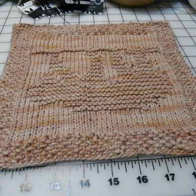 Knitting Pattern for US Army Washcloth or Afghan Square - Etsy