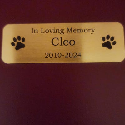 1 X 3 Metal Name Plate Metal Name Sign Picture Frame Plate Wedding Sign ...