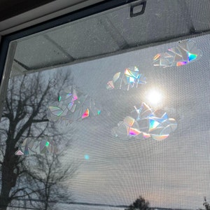 Cloud Window Cling Sun Catcher Decals Rainbow Maker Sets - Etsy