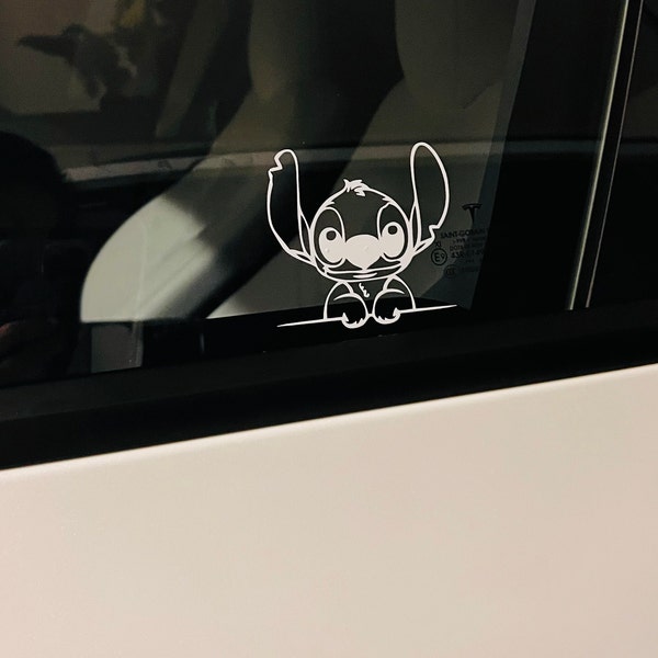 Alien Vinyl Decal | Alien Vinyl Sticker | Car Decal | Window Decal ...