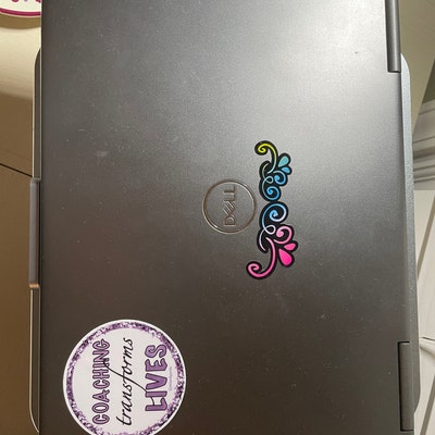 Red Rose Waterproof Vinyl Sticker for Laptop Red Flower Water - Etsy