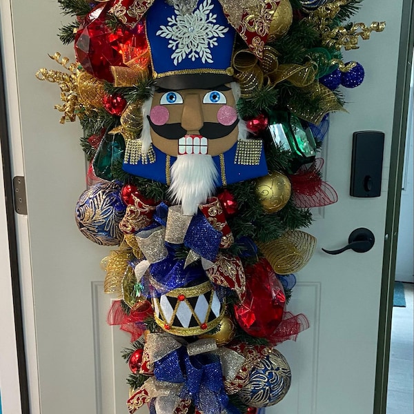 Nutcracker Wreath Attachment, Wreath Attachment, Christmas Wreath ...
