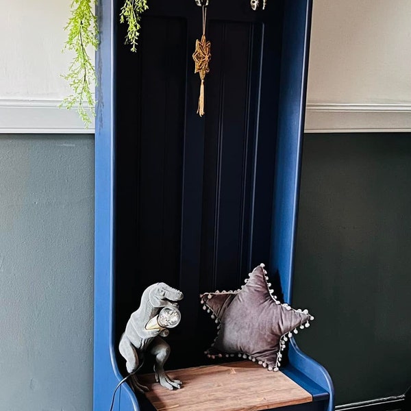 2ft Wide Boot Room Hallway Bench,monks Bench, Shoe Storage, Coat Rack ...