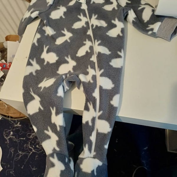 MATEI Footie One Piece Jumpsuit Pattern, Baby Onesie Pdf Pattern ...