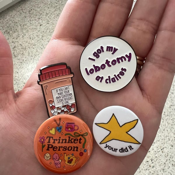 Your Did It 1 Inch Button Badge - Etsy