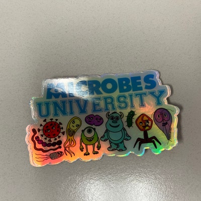 Egg Experiment Scientist Stickers for Laptop, Funny Laboratory Cute ...