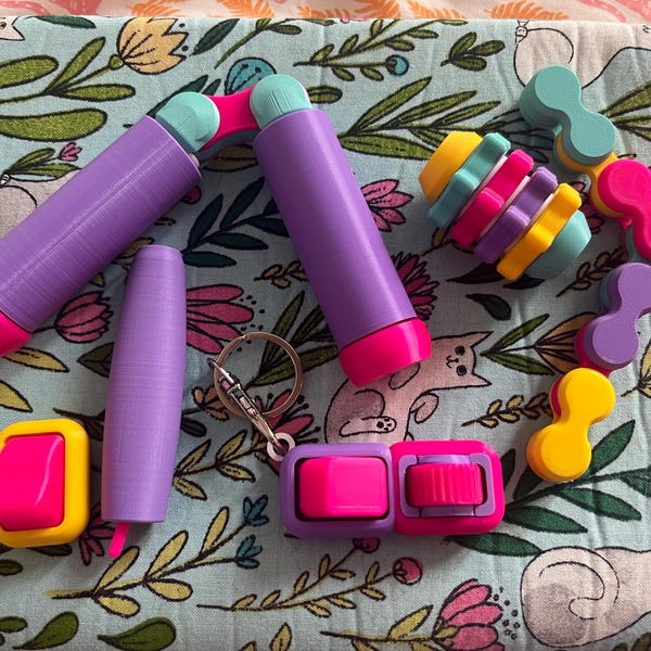 Smooth Clicker Stick- 3D Printed Sensory Fidget Toy - Etsy