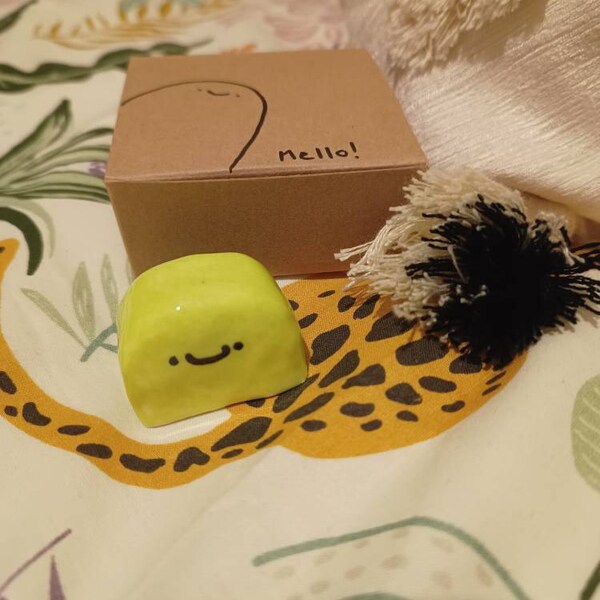 Handmade Ceramic Worry Blob: Pocket-sized Emotional Support - Etsy UK