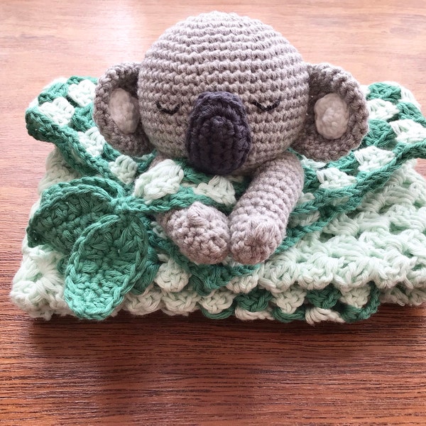 Niko the Koala Lovey Amigurumi Crochet Pattern - Etsy