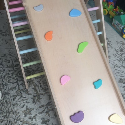 HAPPYMOON® Ramps, Double-sided Ramp, Board, Slide, Montessori Toys ...