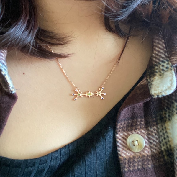 E Symbol Sterling Silver and Diamond Necklace Ecco2k Drain Gang Bladee ...