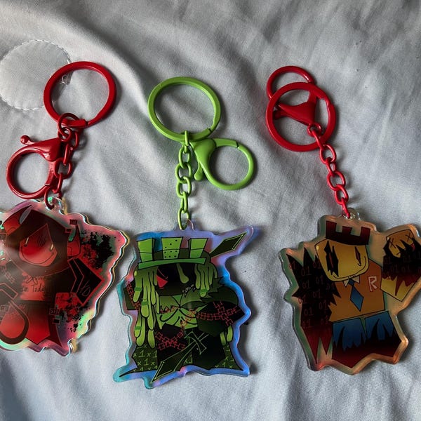 Record Burner Object Show Sacristuff Sacriverse Keychain - Etsy
