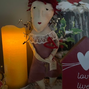 Primitive Christmas Scrooge Doll Handmade Scrooge Doll - Etsy