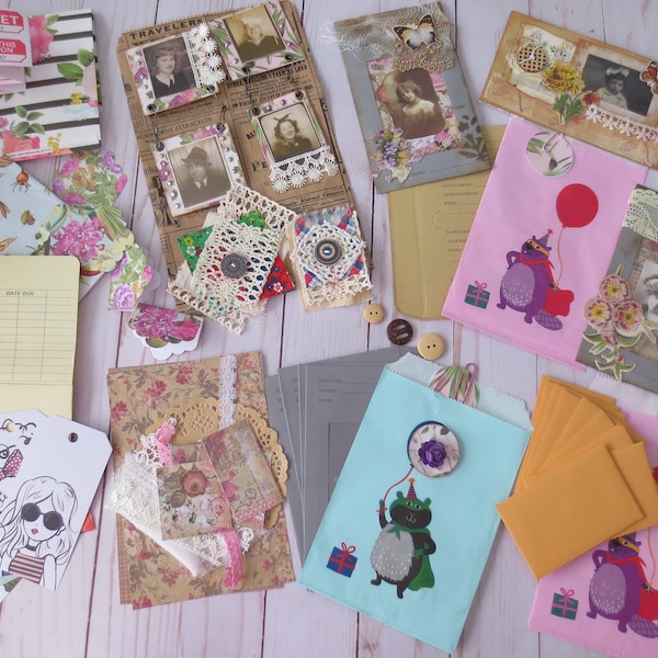 Journal Fun, Funky, Grungy Junk Journal - Etsy