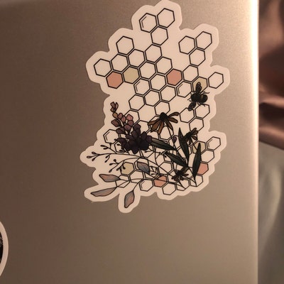 Honeybee Sticker - Etsy